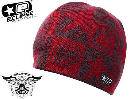 Planet Eclipse beanie Squared plum red