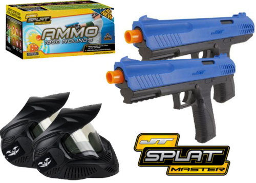Dual Pack JT Splatmaster Z100 Pistol blue