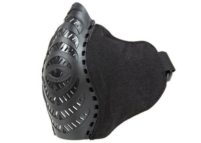 Demi-masque airsoft type 3 - black