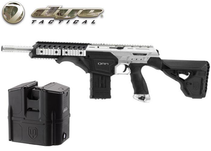 Dye Tactical DAM silver black + Rotor box