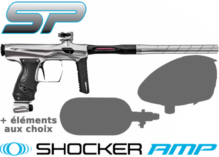 Tournament Pack Shocker AMP - dust white